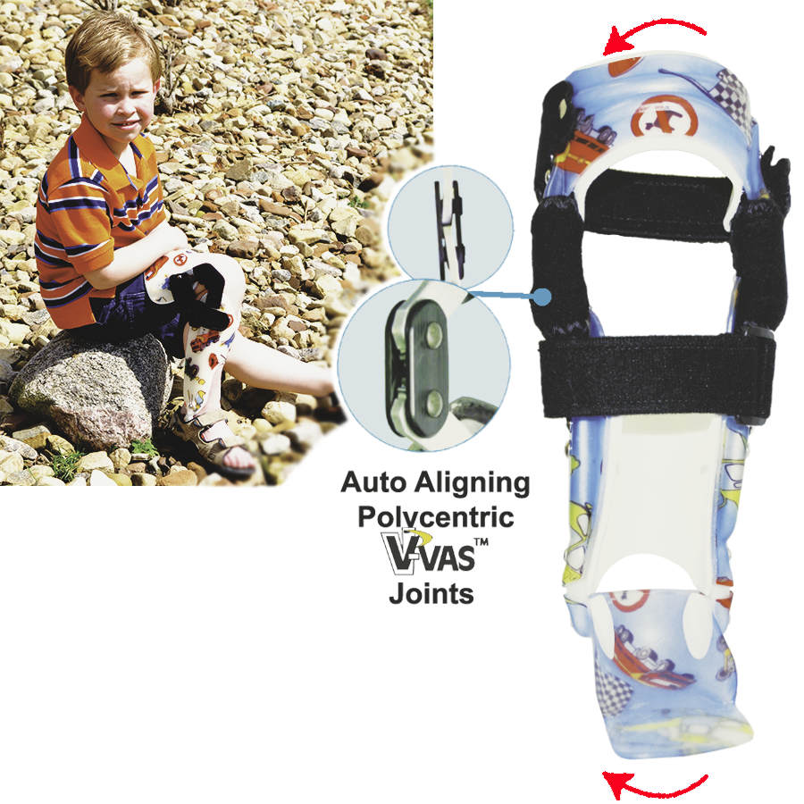Pediatric Orthotics - Custom Knee Ankle Foot Orthosis (KAFO Brace)