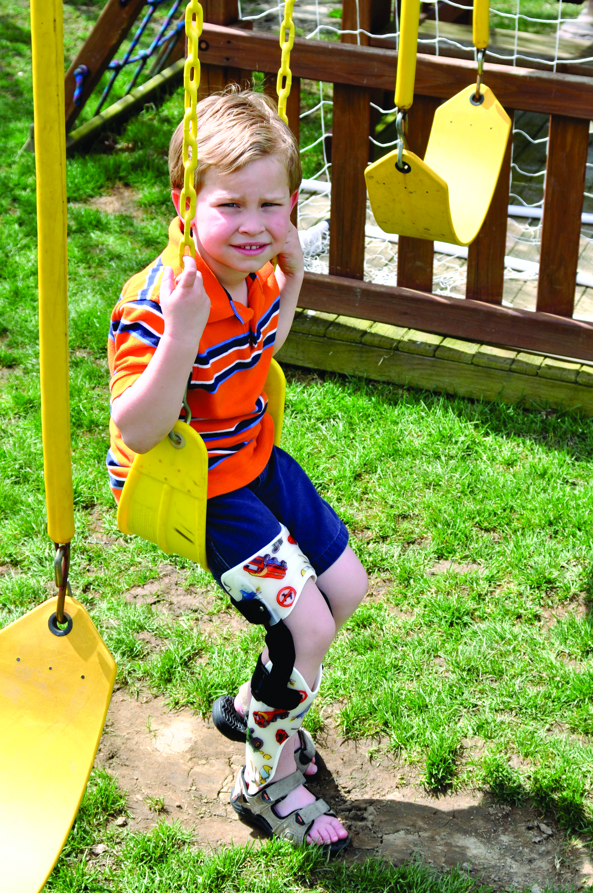 Pediatric Orthotics - Custom Knee Ankle Foot Orthosis (KAFO Brace)